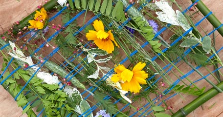 Wild weaving | Weaving with natural objects