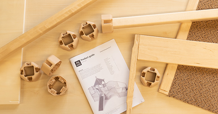 Nursery gym assembly guide | Product Guides | Community Playthings