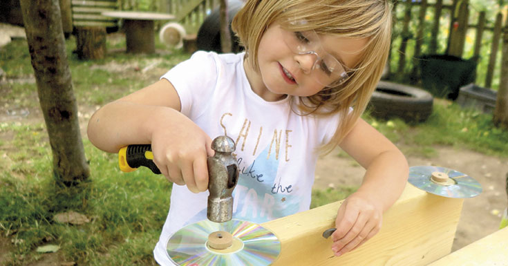 Woodwork in the early years | Training resources | Community Playthings