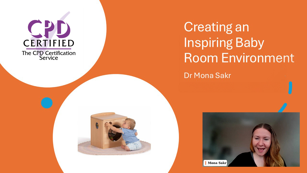 Working in the baby room | CPD training | Community Playthings