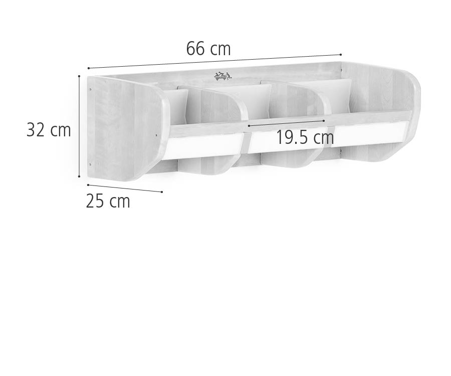 Standard wall cubbies | Community Playthings