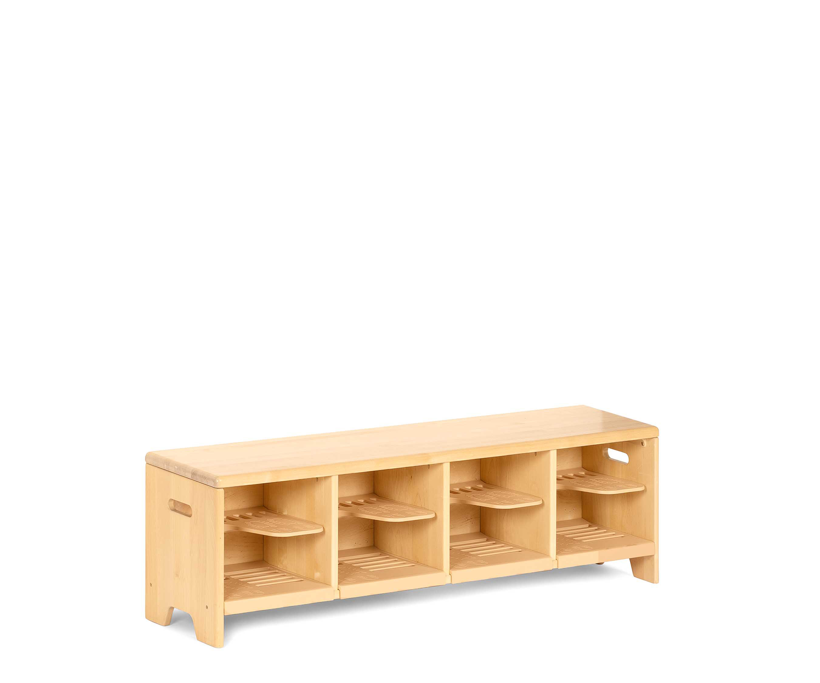 Premium cloakroom bench | Community Playthings