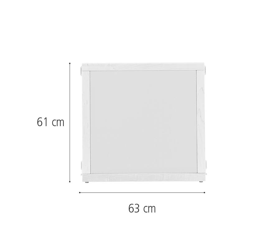 Rectangle panel 63 x 61 cm