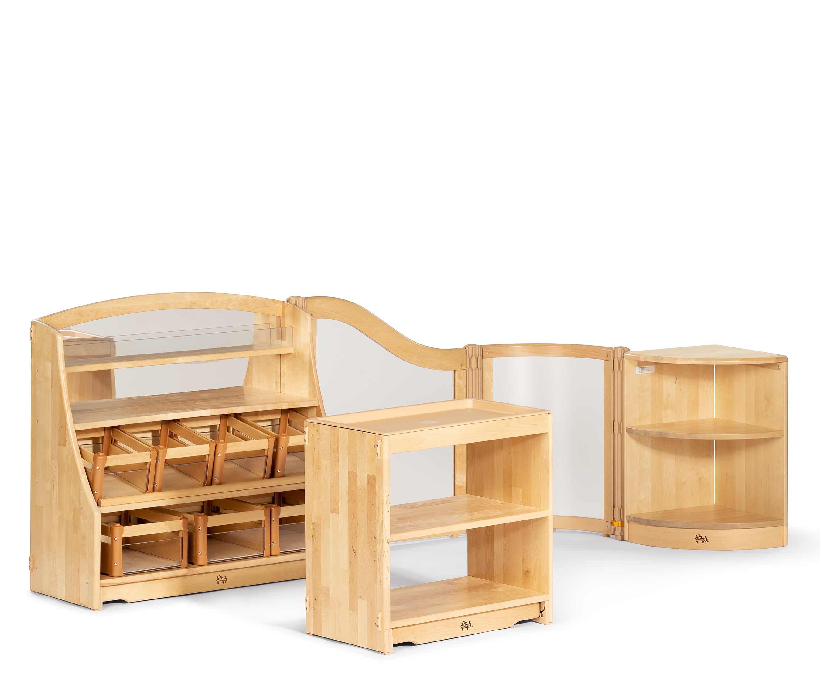 Display & discovery shelf | Community Playthings