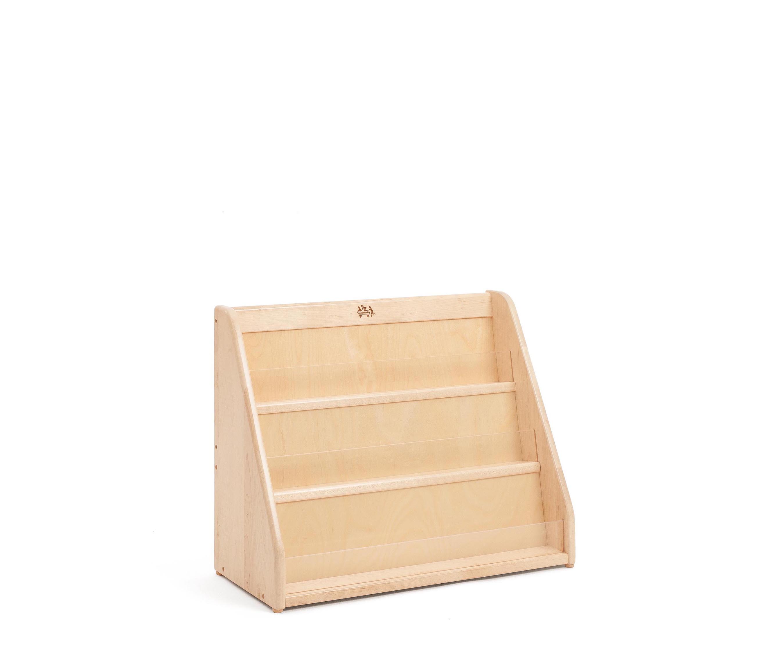 Book storage and display | Wooden early years library shelves ...