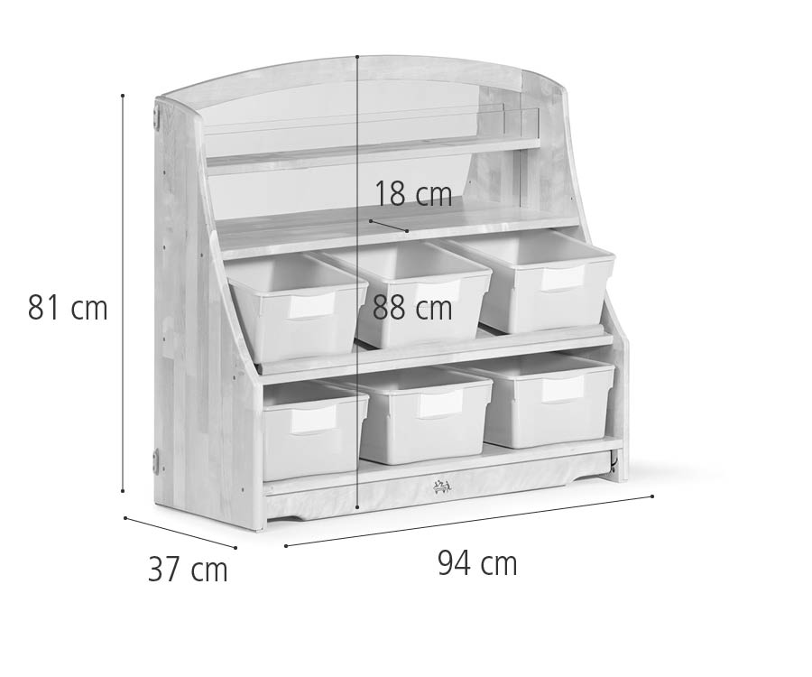 Display & discovery shelf | Community Playthings