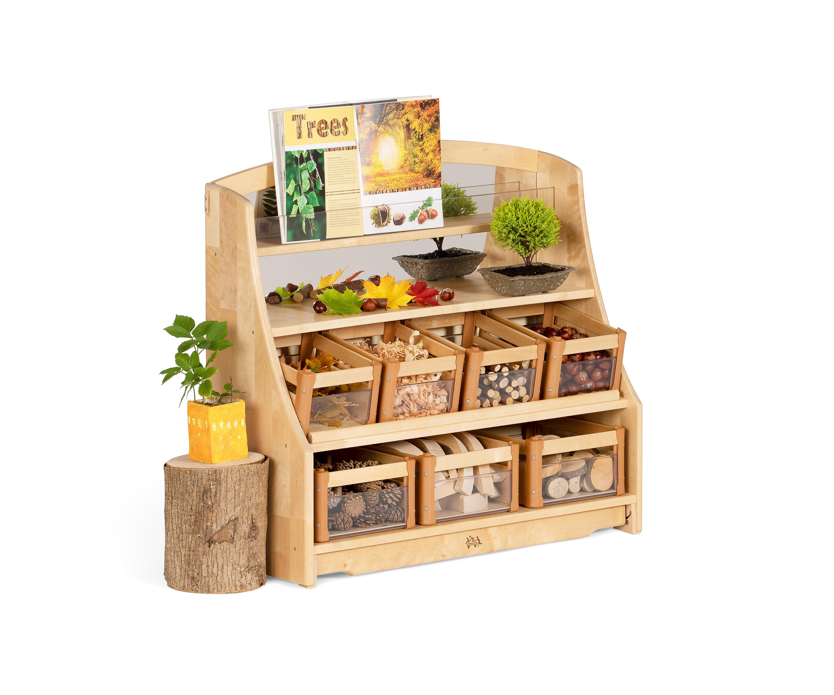Display & discovery shelf | Community Playthings