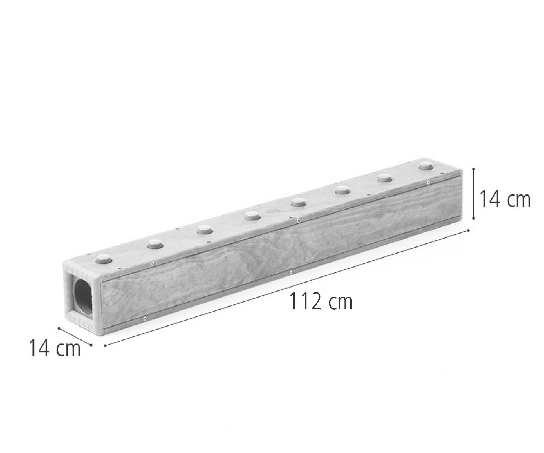 Four 14 cm Outlast blocks