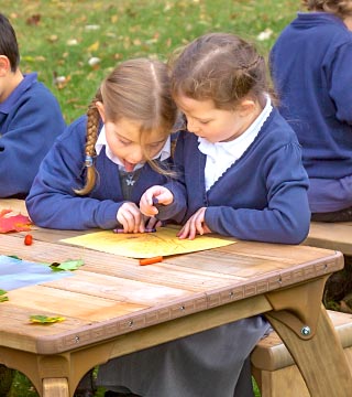 Outdoor tables & benches | Outdoor wooden table and bench sets ...