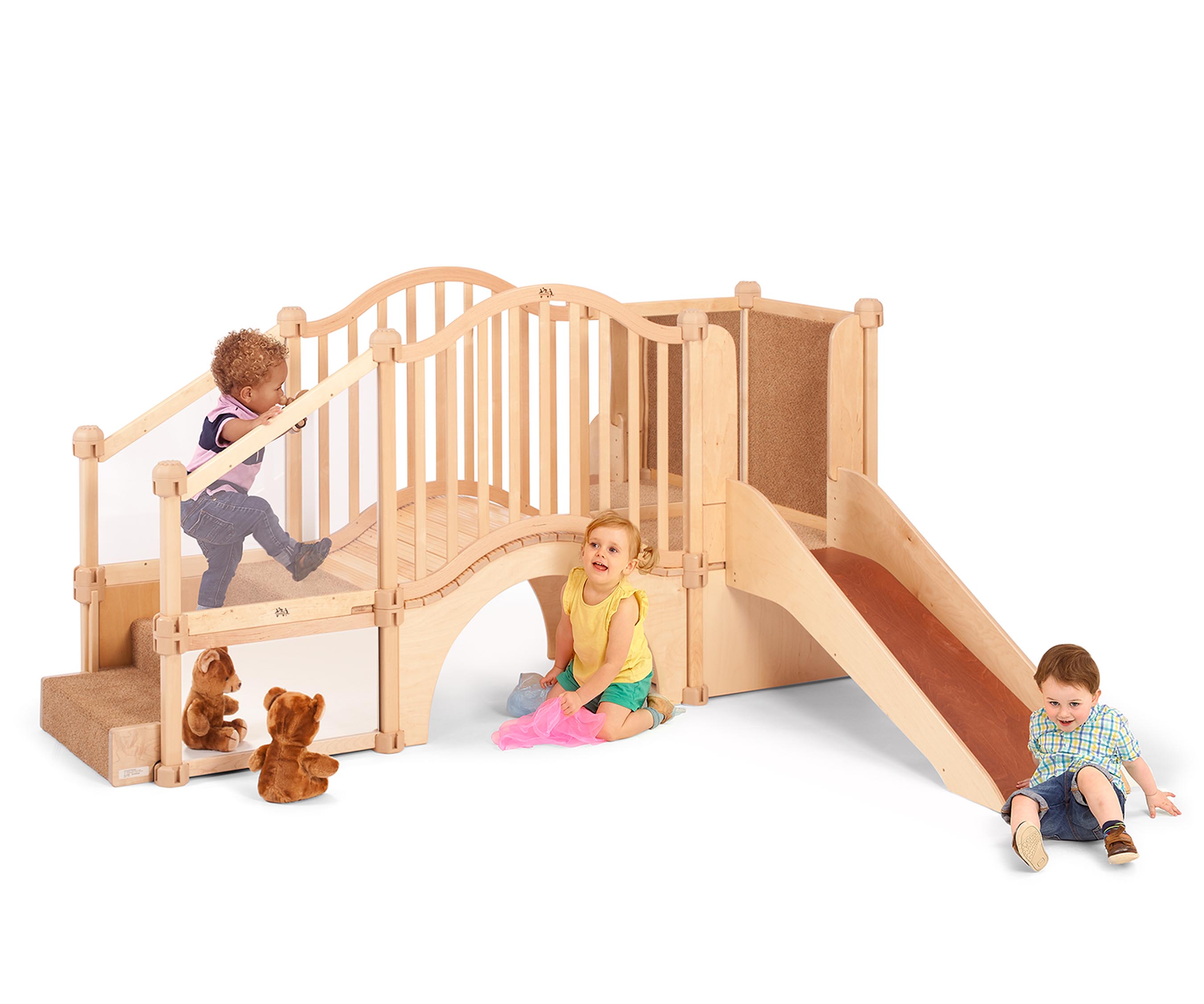 Billy goat’s bridge with slide