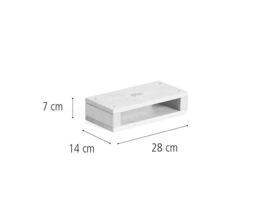 Mini hollow block double