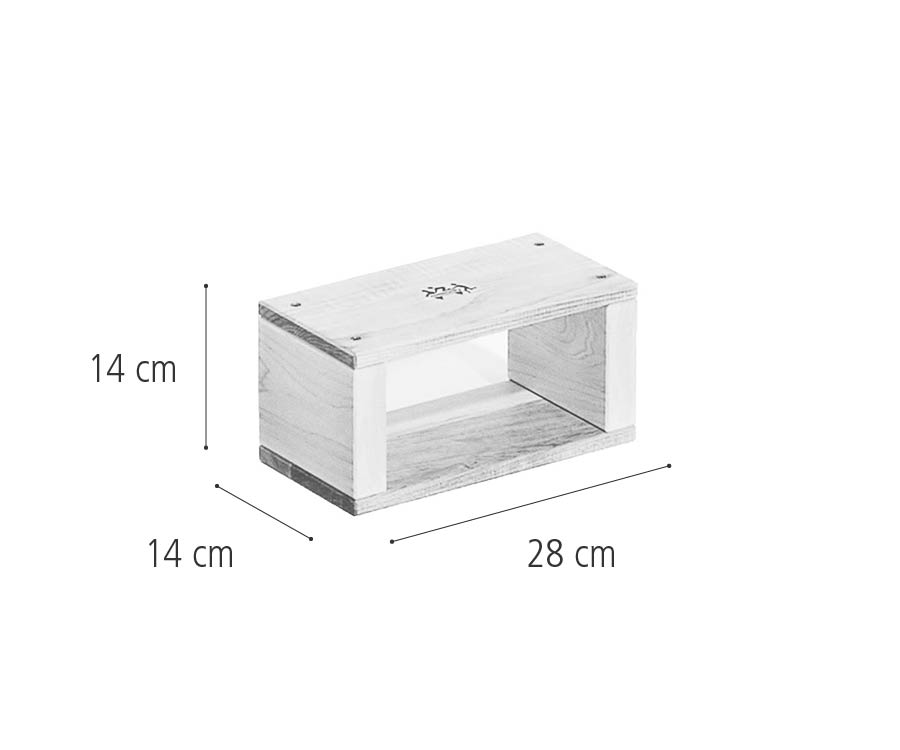 Mini hollow block double