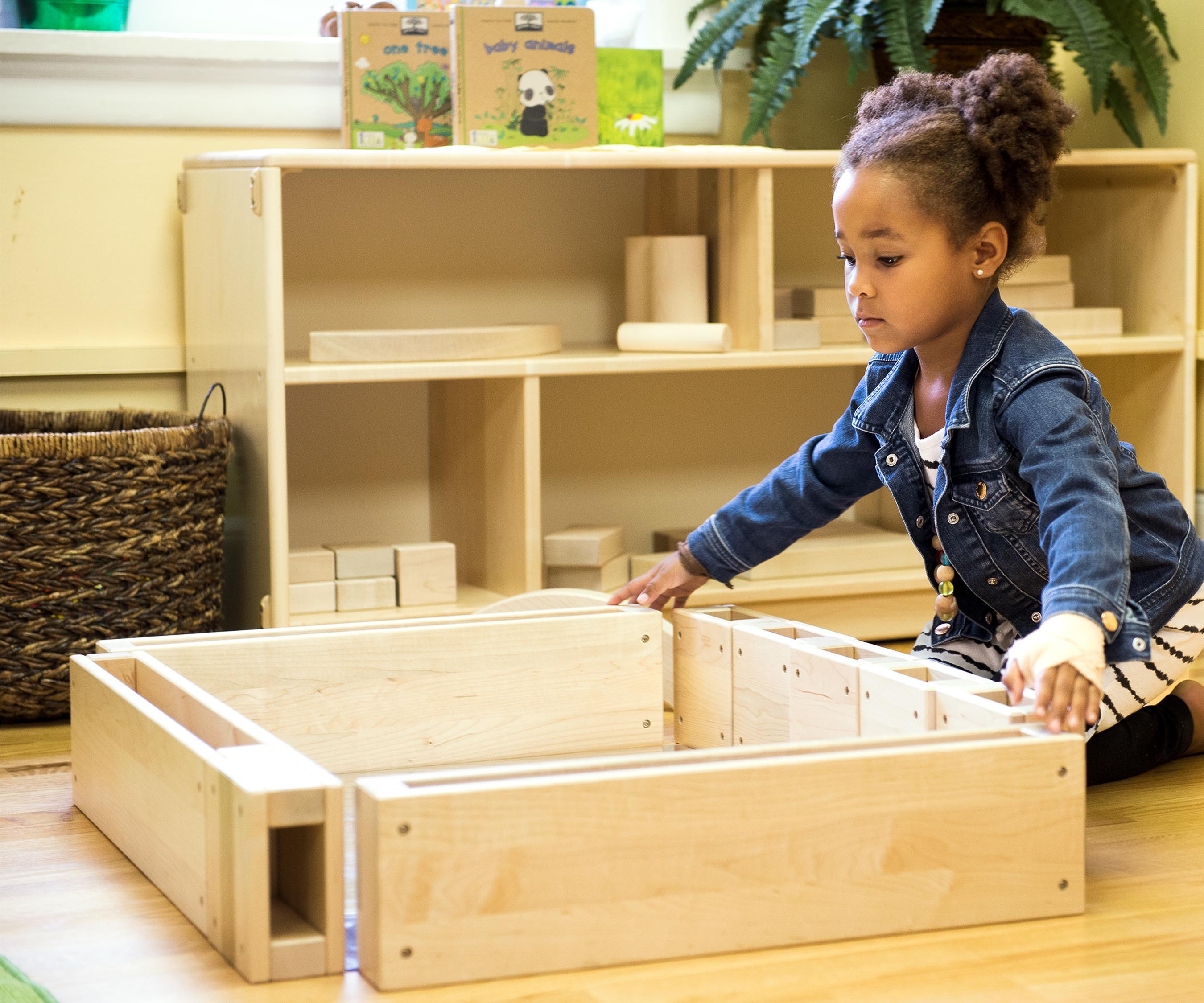 Introductory set of mini hollow blocks