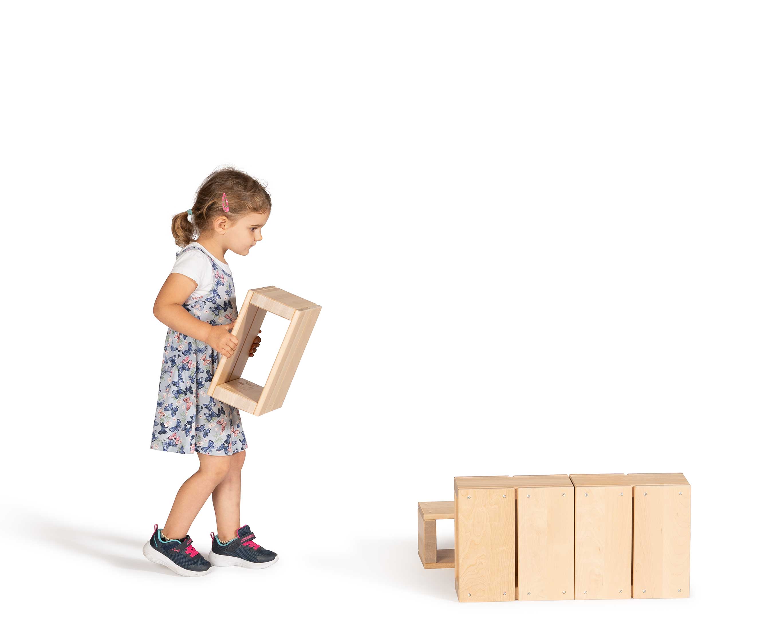 Top-up set of 8 hollow blocks