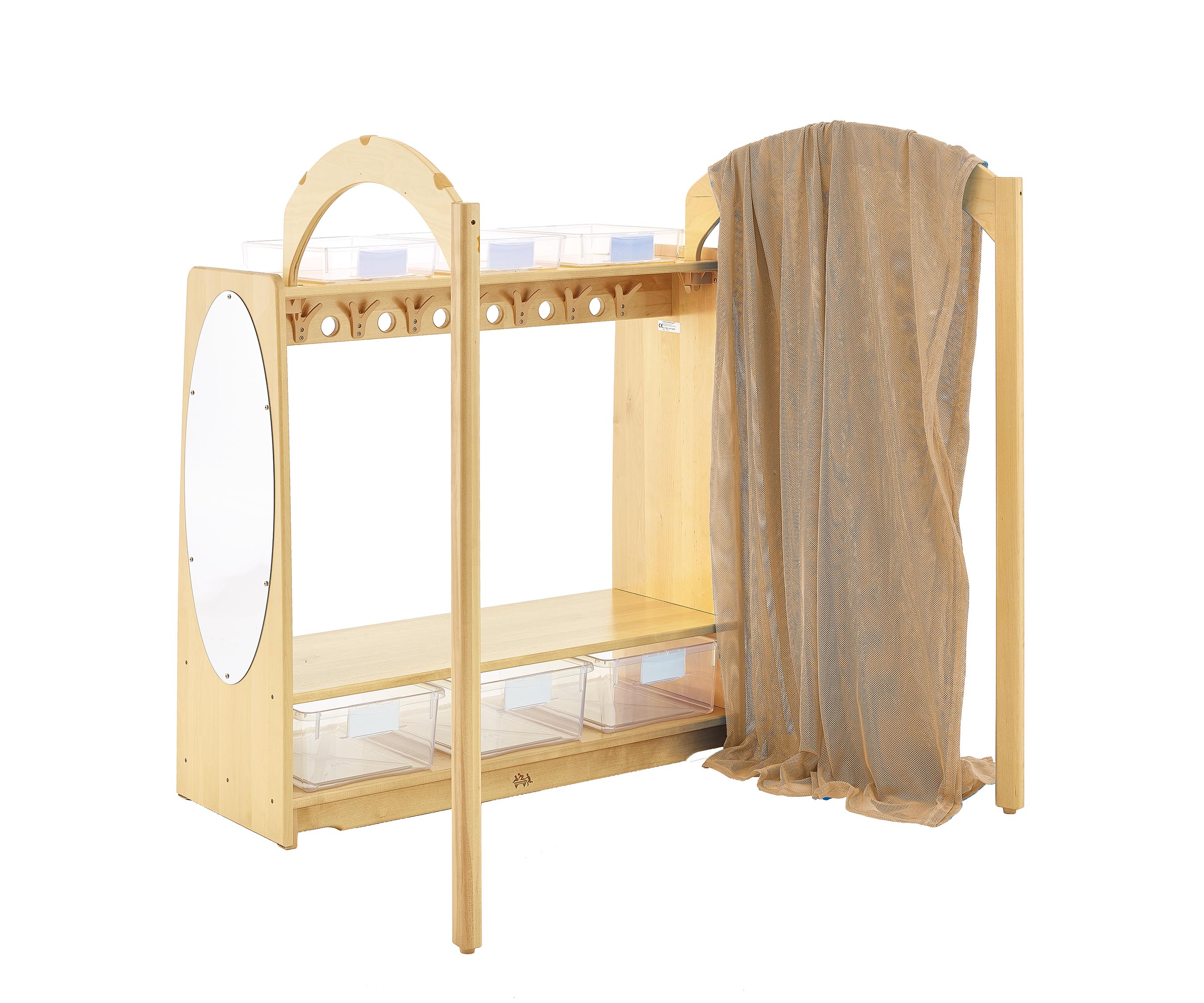 Early years dress-up trolley | Wooden dramatic play unit | Community ...