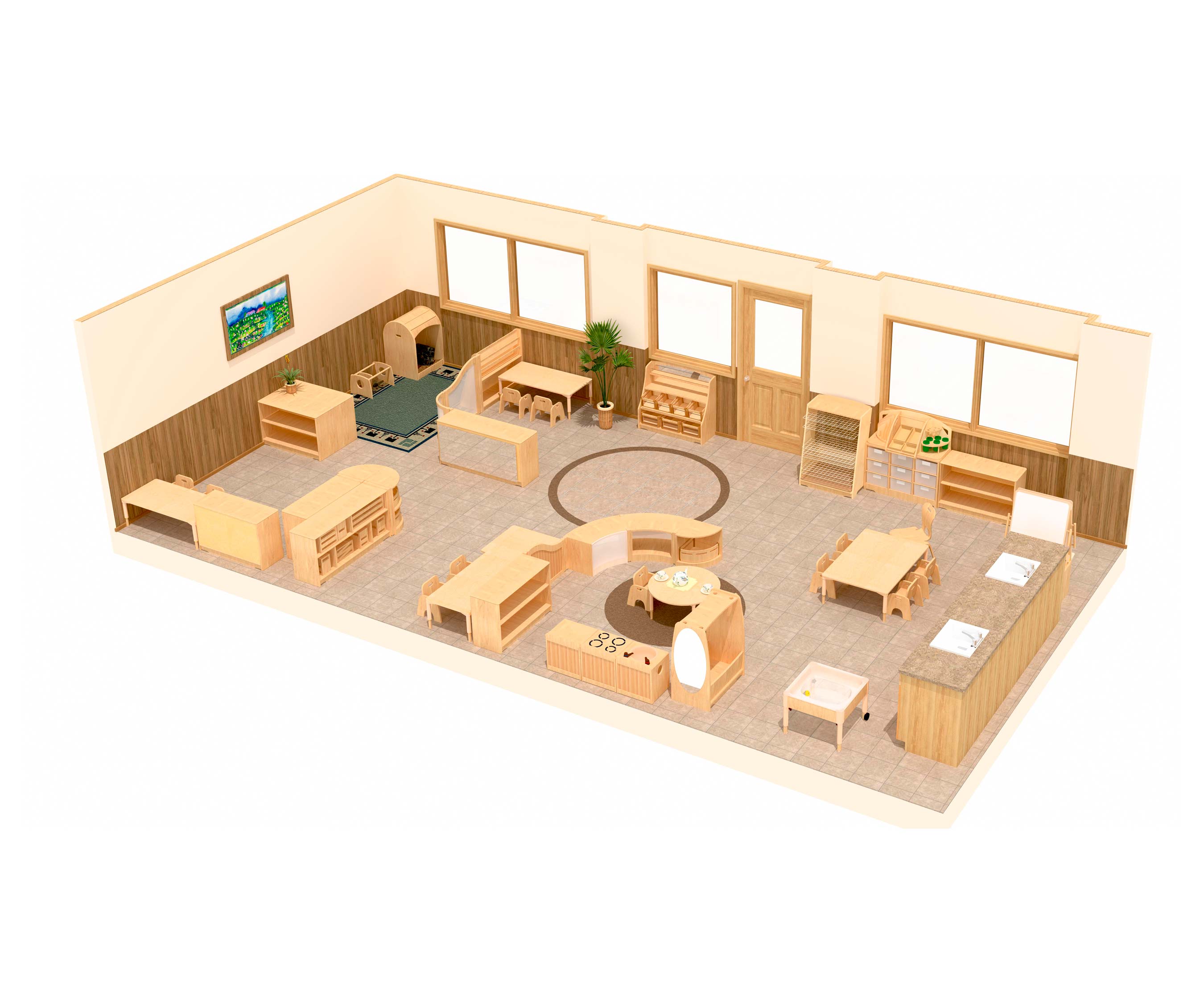 1 2s Montessori Classroom For 12